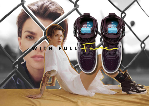 Los nuevos tenis de Nike con las frases más inspiradoras de Ruby Rose