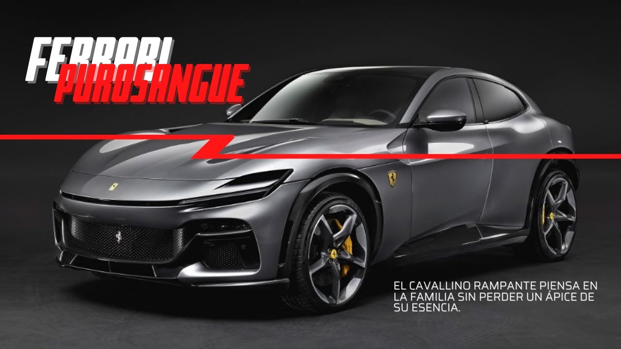 VIDEO: Ferrari hace historia con el lanzamiento de su primer SUV ...